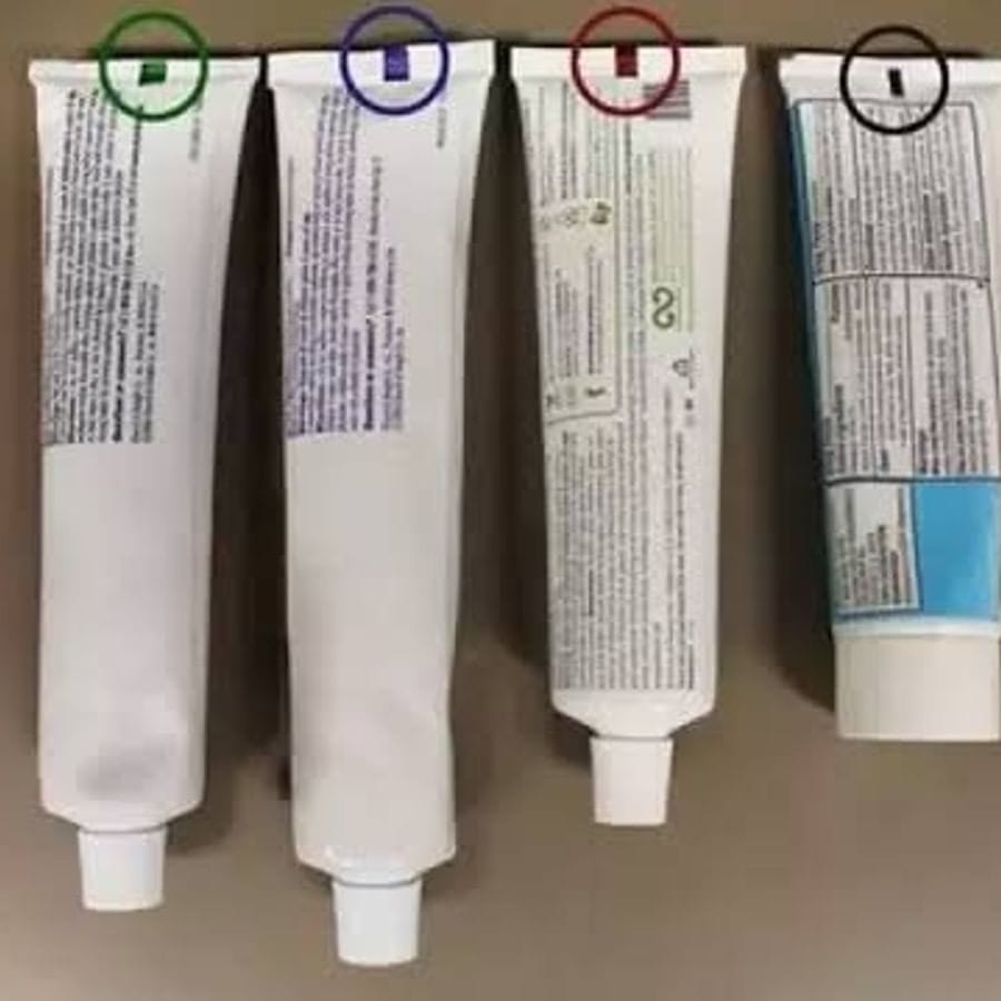 Knowledge: જાણો ટૂથપેસ્ટની ટ્યુબ પર અલગ-અલગ રંગના બ્લોક્સનો શું અર્થ ...