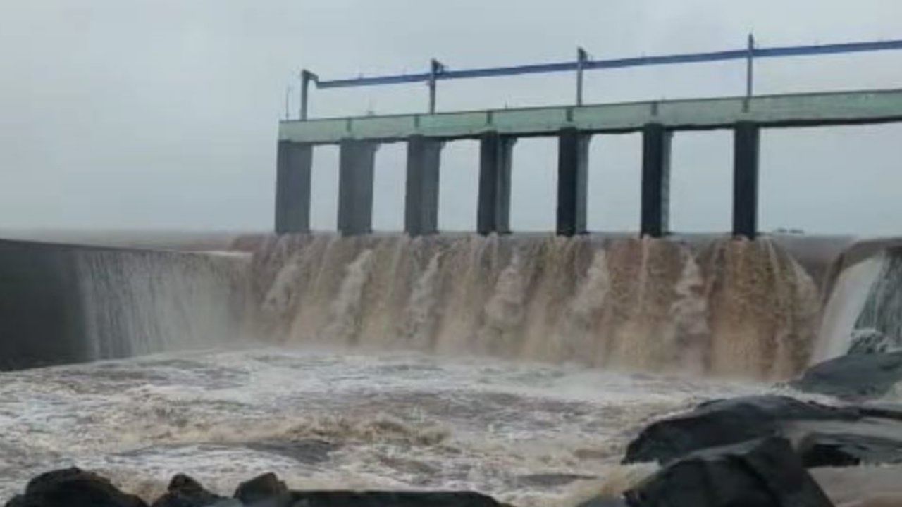 Surat : સાંબેલાધાર વરસાદમાં દક્ષિણ ગુજરાતની નદીઓ બની ગાંડીતૂર, ડેમ ...