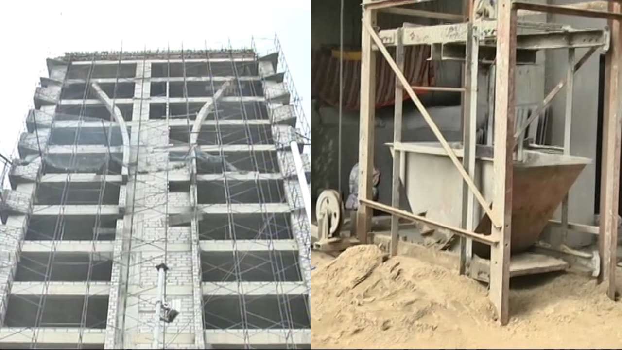 ઈજાગ્રસ્ત થયેલા મજુરોને હાલ સોલા સિવિલ હોસ્પિટલમાં (Sola Civil Hospital ...