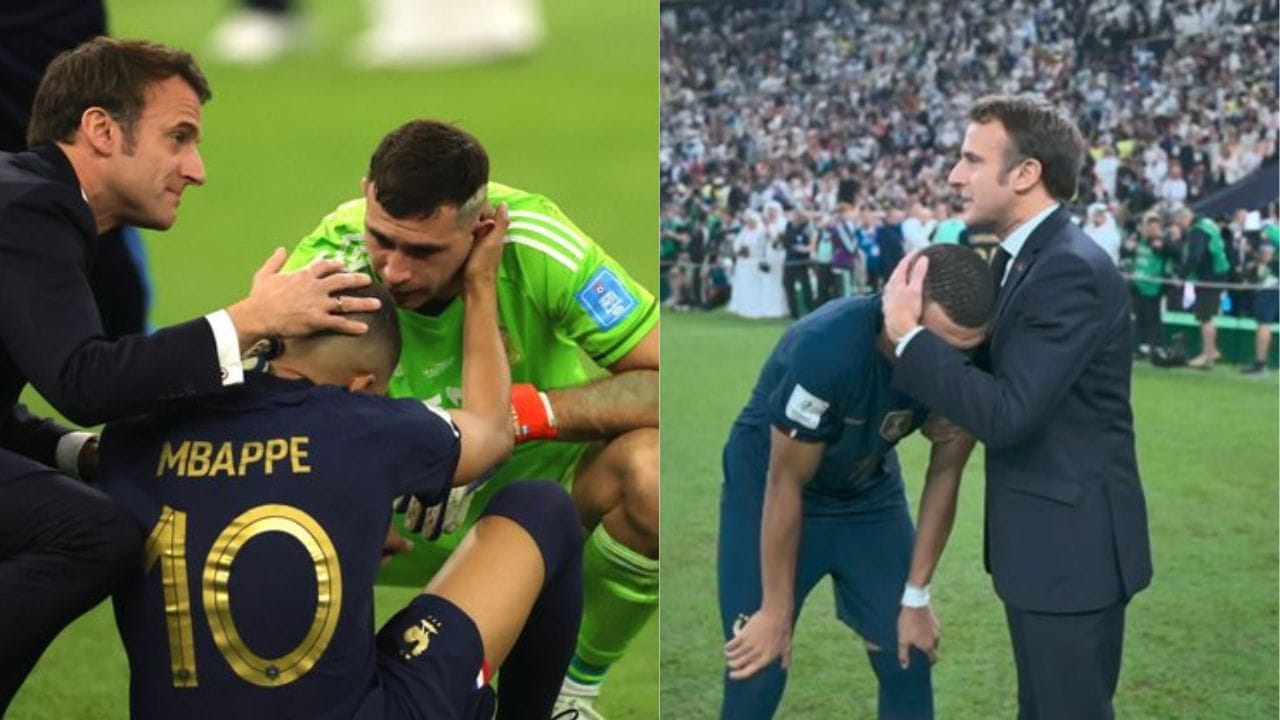 ફ્રાન્સના રાષ્ટ્રપતિ ફાઈનલમાં હાર બાદ મેદાનમાં ઉતર્યા, નિરાશ ખેલાડીઓને ...