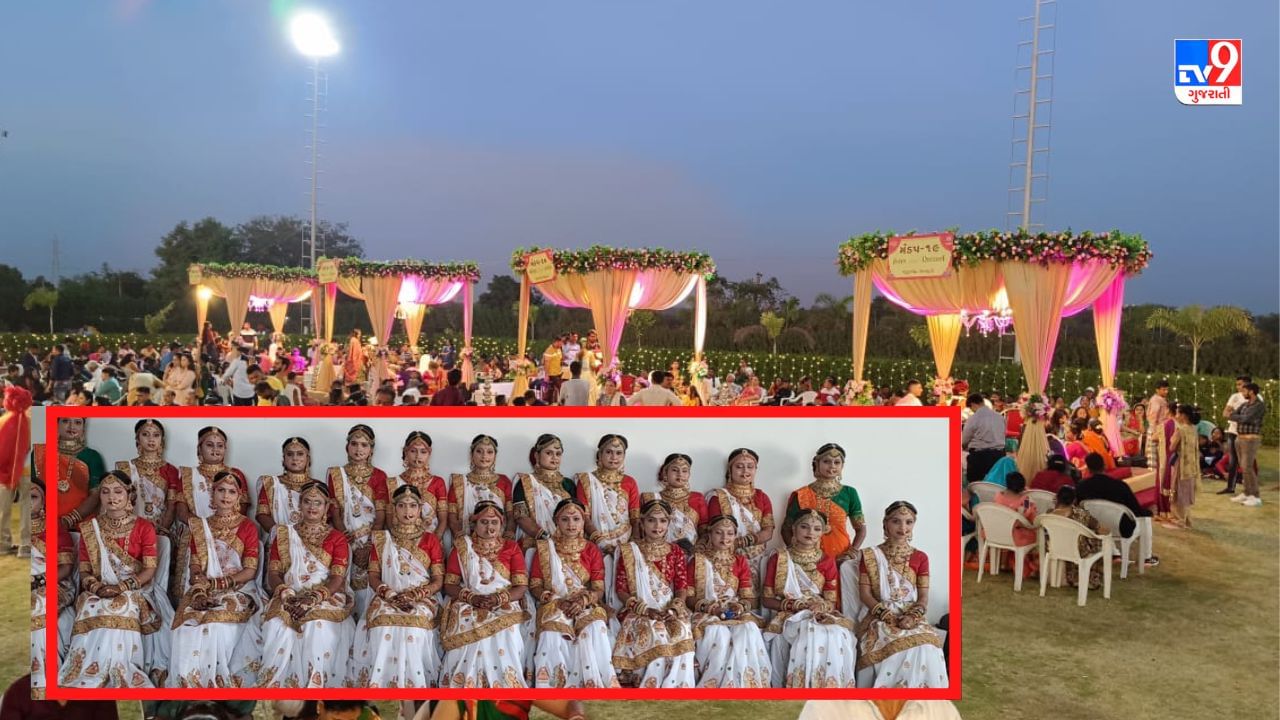 Rajkot : પિતાની છત્રછાયા ગુમાવનાર 22 દીકરીઓના ધામધૂમ પૂર્વક વિવાહ થયા ...