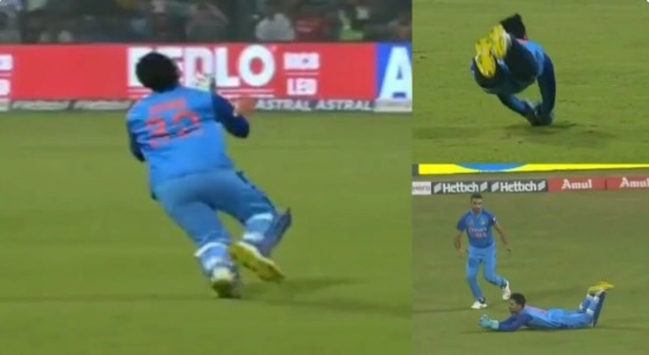 IND vs SL: ઈશાન કિશને ચિત્તાની ઝડપે દોડી છલાંગ લગાવી ઝડપ્યો કેચ, અપાવી ...