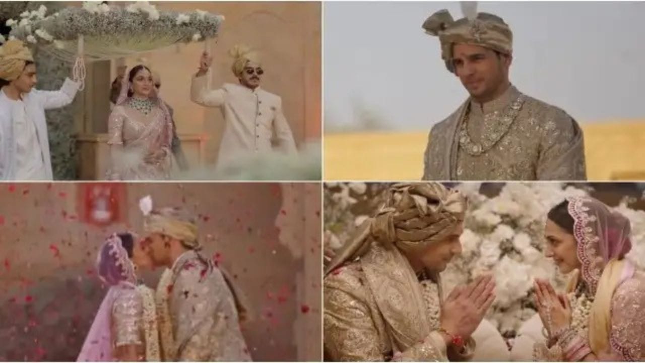 કિયારા-સિદ્ધાર્થના લગ્નનો પ્રથમ વીડિયો આવ્યો સામે, અપલોડ થતાની સાથે જ ...