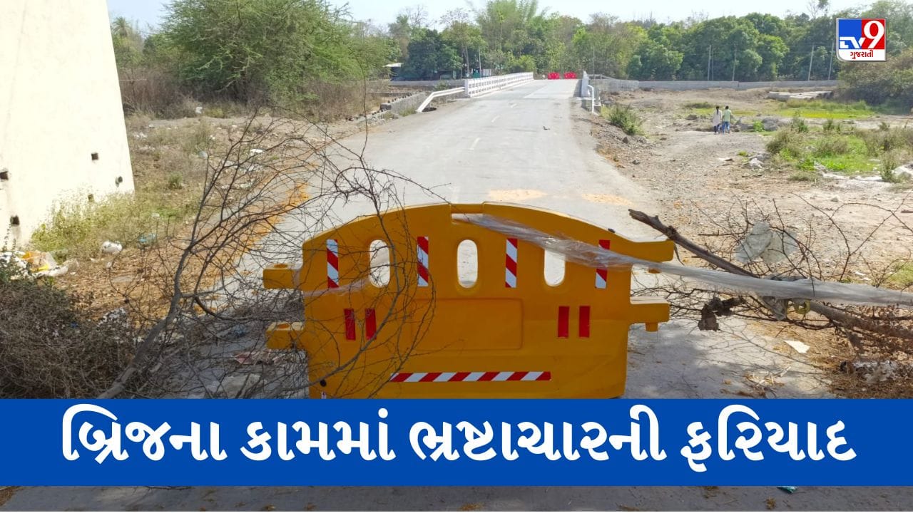 Gujarati video: પારનેરા- પારડી વચ્ચેના બ્રિજના ભ્રષ્ટાચાર અંગે ...