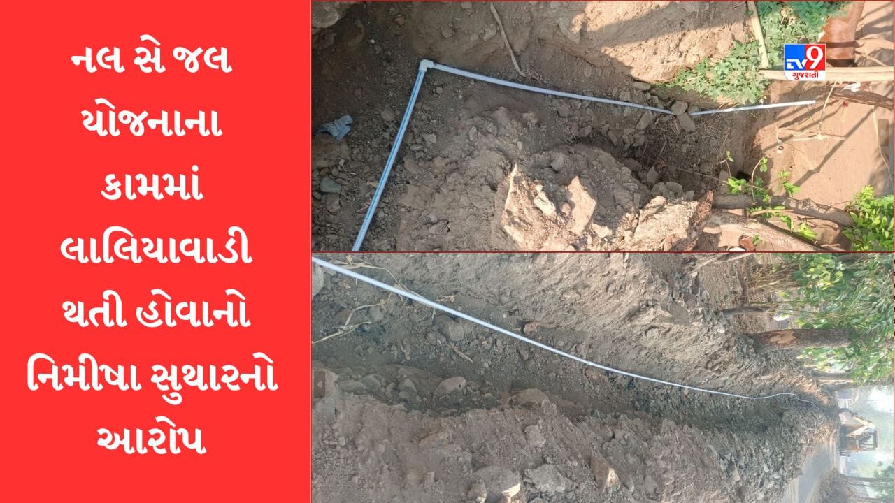 Gujarati Video: પંચમહાલના મોરવાહડફના ધારાસભ્ય નિમિષા સુથારે 'નલ સે જલ ...