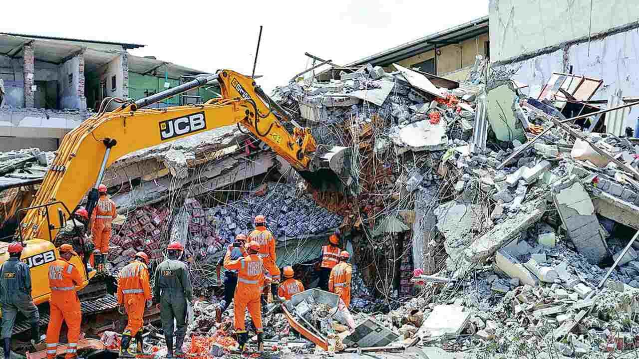 Bhiwandi Building Collapse: ઇમારત ધરાશાયી થવામા અત્યાર સુધીમાં 7ના મોત ...