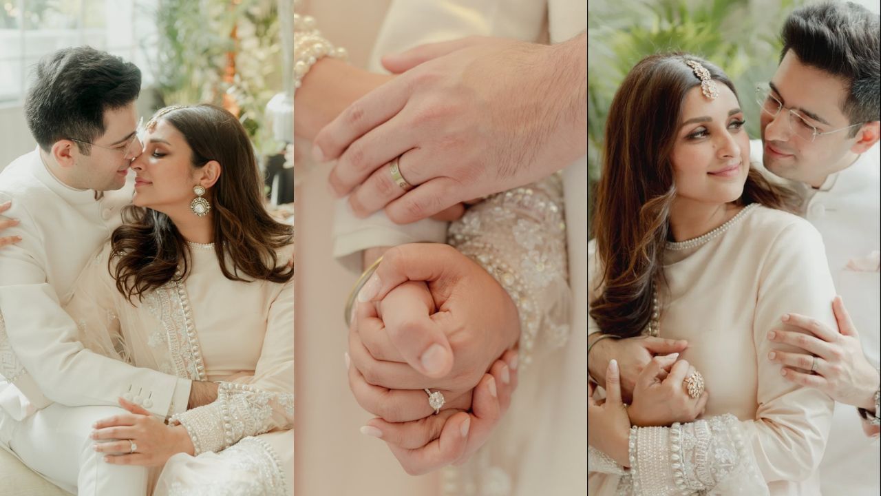 Parineeti-Raghav Engagement: પરિણીતી ચોપરા અને રાઘવ ચઢ્ઢાની થઈ સગાઈ, જુઓ Photos - Gujarati News ...