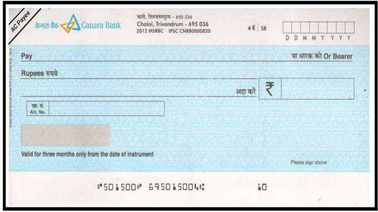 Cheque પર કેમ 2 લાઈન દોરવામાં આવે છે? જાણો RBIનો નિયમ - Gujarati News ...
