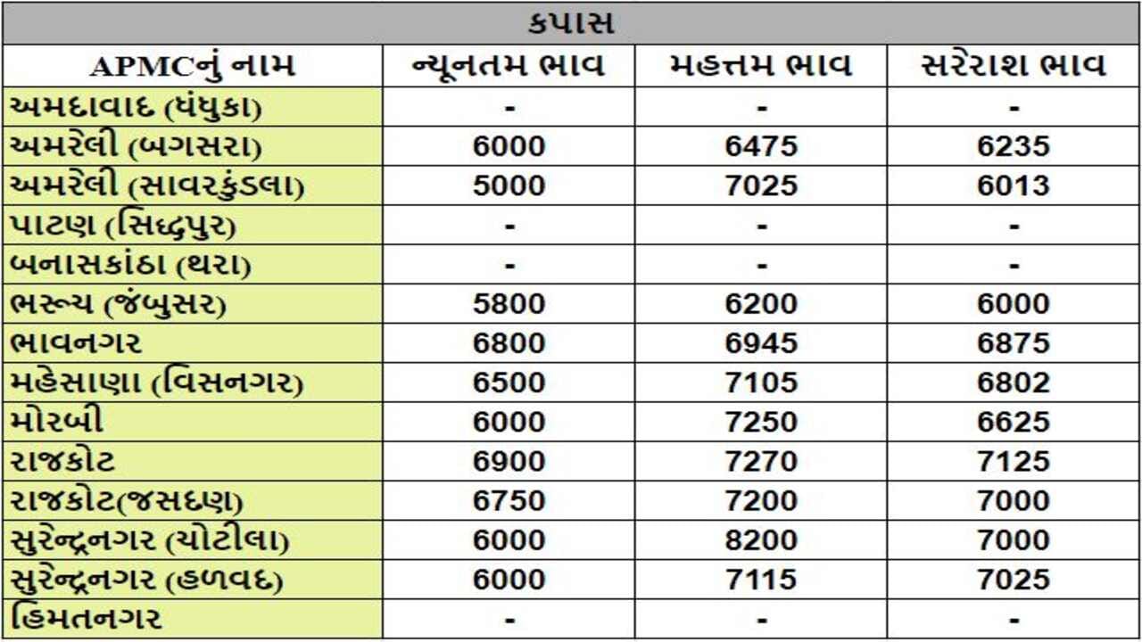 Mandi : ભાવનગર APMCમાં બાજરાના મહત્તમ ભાવ રૂપિયા 2505 રહ્યા, જાણો જુદા-જુદા પાકના ભાવ - Gujarati ...