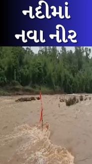 ડાંગની અંબિકા, કાવેરી,ખાપરી નદીમાં આવ્યા નવા નીર-જુઓ Video | New water ...