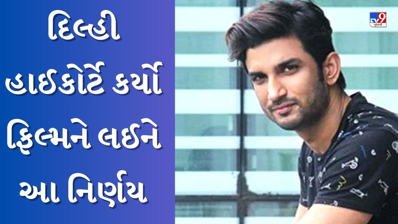 Sushant Singh Rajput : દિલ્હી હાઈકોર્ટે સુશાંત પર બનેલી ફિલ્મ 'ન્યાયઃ ધ ...