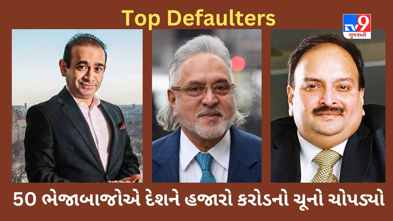 Top 50 Defaulters : આ 50 ભેજાબાજોએ દેશને હજારો કરોડનો ચૂનો ચોપડ્યો ...