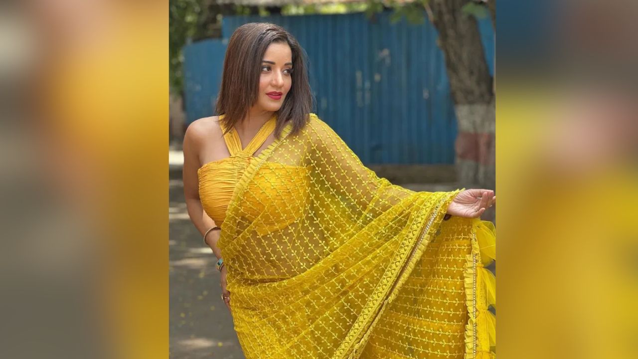 ભોજપુરી બ્યુટી મોનાલિસાએ સાડીમાં આપ્યા હટકે પોઝ, જુઓ PHOTOS - Gujarati ...