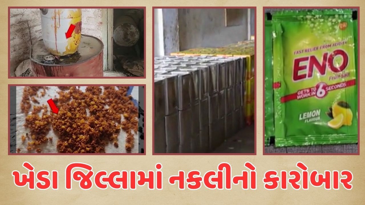 ખેડા જિલ્લો બન્યુ નકલી વસ્તુઓ બનાવવાનું હબ, 10 મહીનામાં નકલી હળદર, ઇનો ...