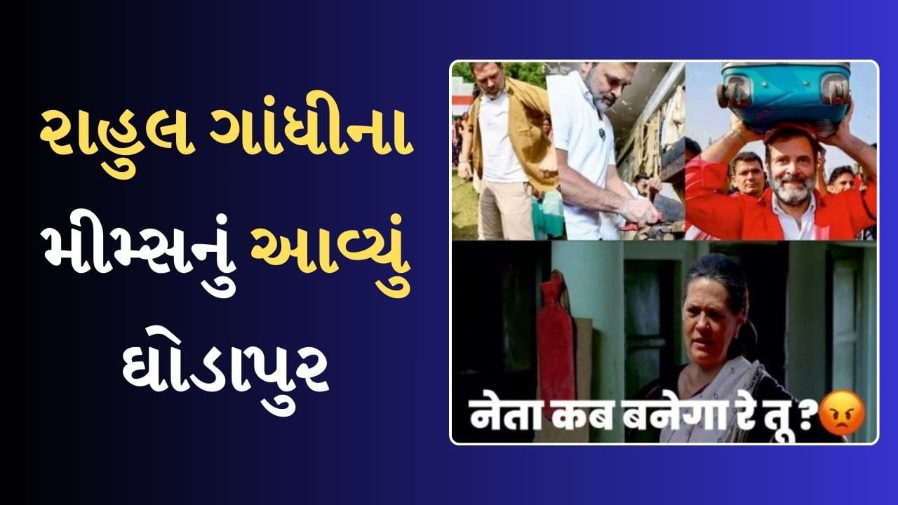 વોટ્સએપ પર રાહુલ ગાંધીના મીમ્સ થઈ રહ્યા છે વાયરલ, પારલે જી વાળું છે ...