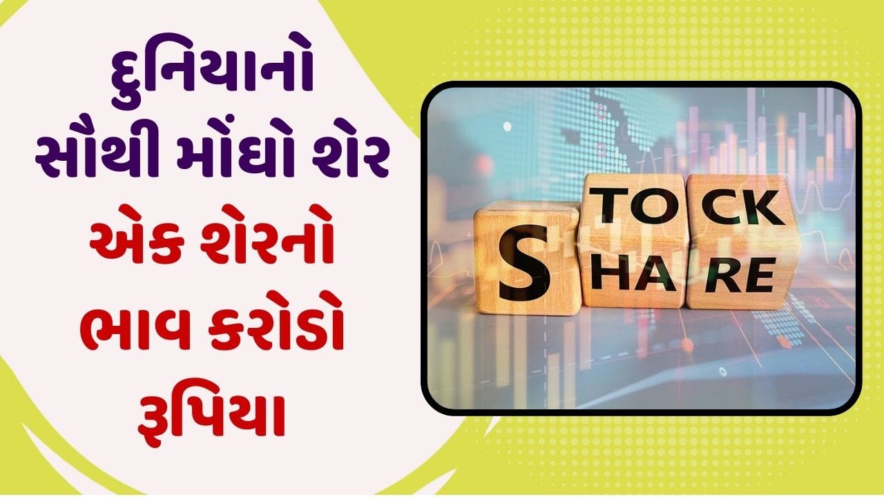 આ છે દુનિયાનો સૌથી મોંઘો શેર, એક શેરનો ભાવ લાખો નહીં કરોડો રૂપિયા, જાણો ...