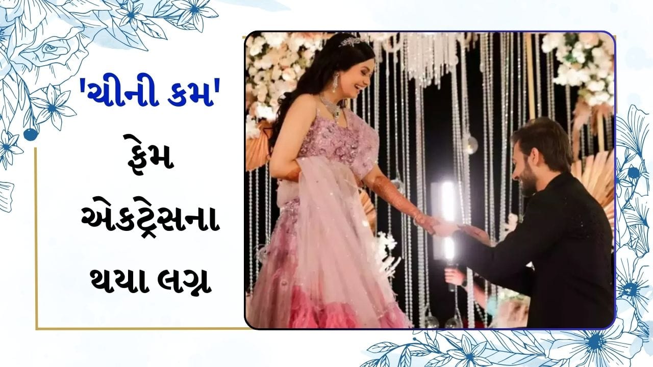 'ચીની કમ' ફેમ અભિનેત્રીએ 25 વર્ષની ઉંમરે કર્યા લગ્ન, જુઓ તસવીરો ...