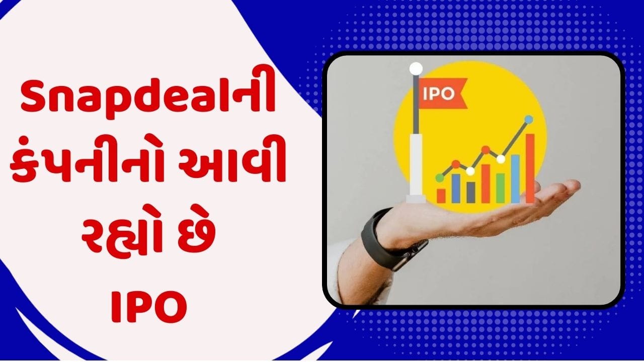 Snapdeal ની કંપનીનો આવી રહ્યો છે IPO, આઈપીઓ દ્વારા 2.98 કરોડ શેરનું ...