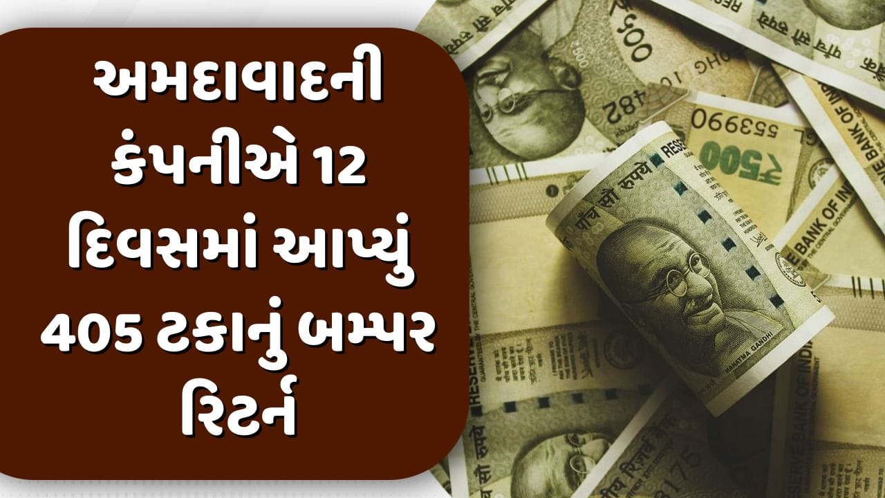 સોલાર બનાવતી અમદાવાદની કંપનીએ રોકાણકારોને કર્યા માલામાલ, 12 દિવસમાં ...