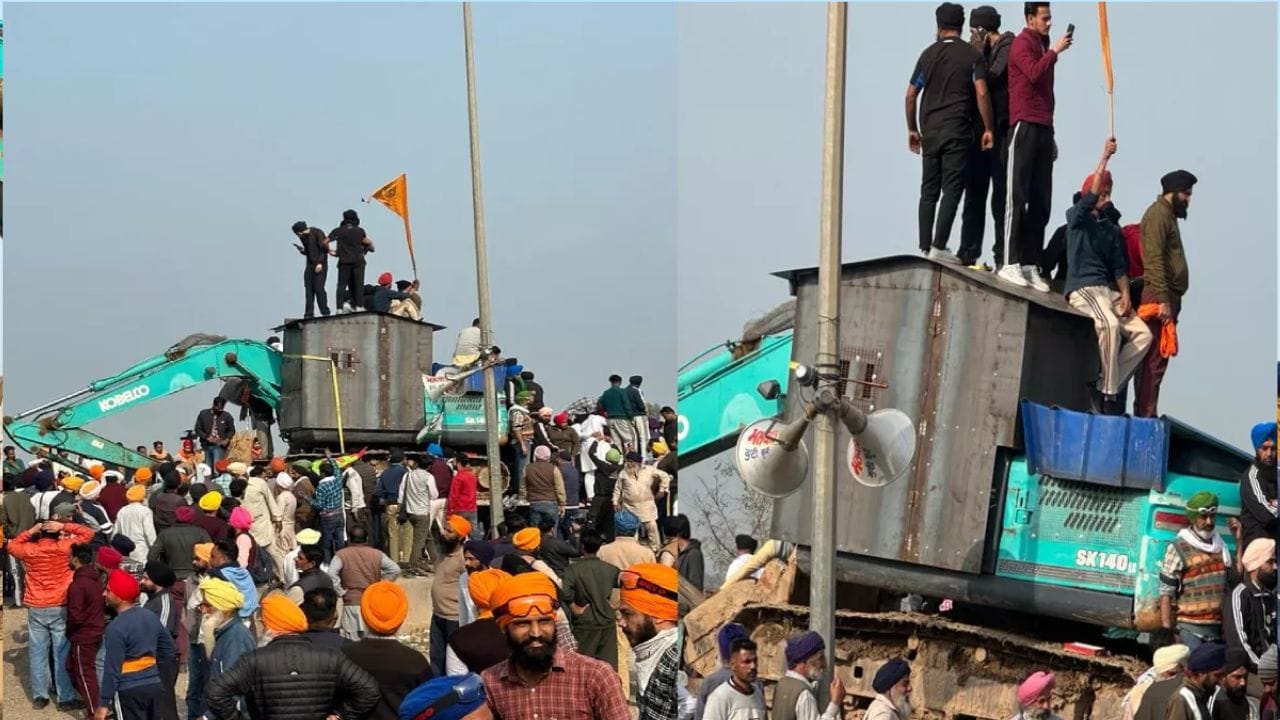 શંભુ બોર્ડર પર JCB-પોકલેન મશીનો સાથે પહોંચ્યા ખેડૂતો, દિલ્હી તરફ કરશે ...