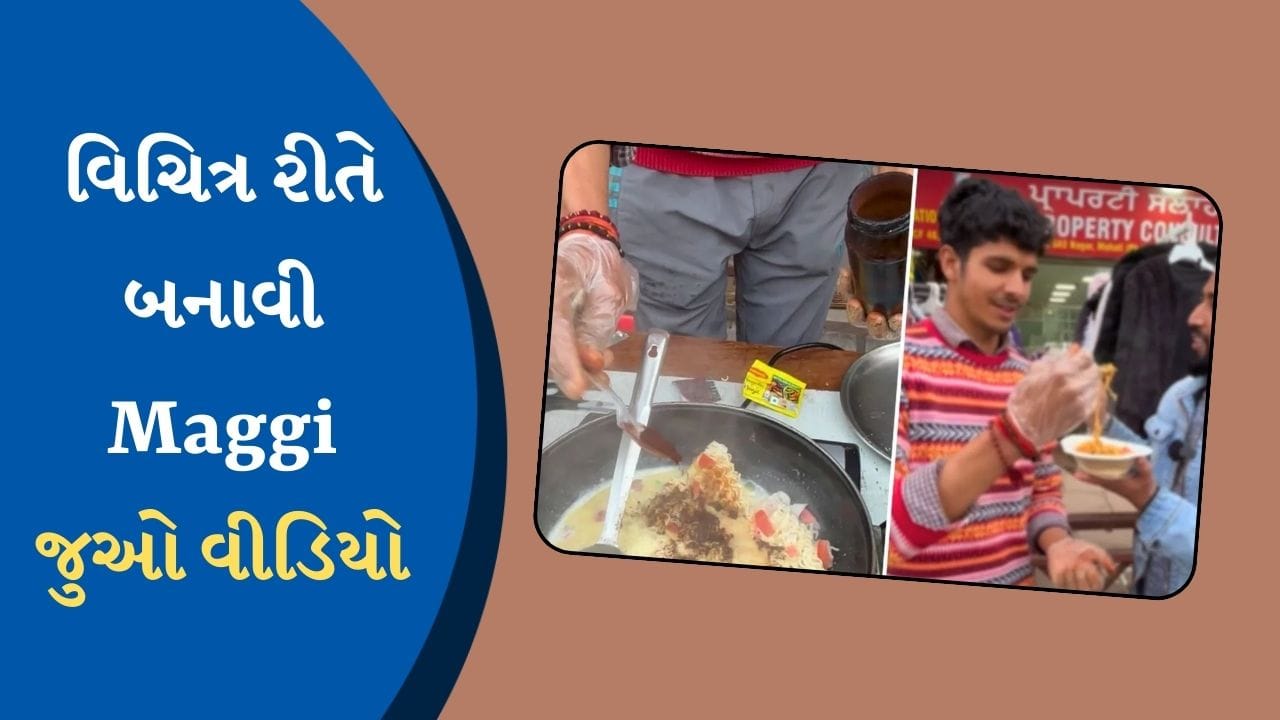 ખતરનાક કોમ્બિનેશન...! વ્યક્તિએ આ વસ્તુ નાખીને બનાવી Maggi, લોકોએ ...