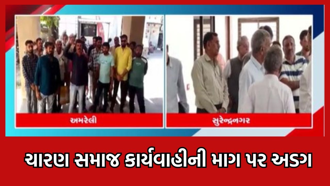 ચારણ સમાજ માટે કરેલી વિવાદી ટિપ્પણી પર રોષ યથાવત, અમરેલી ...