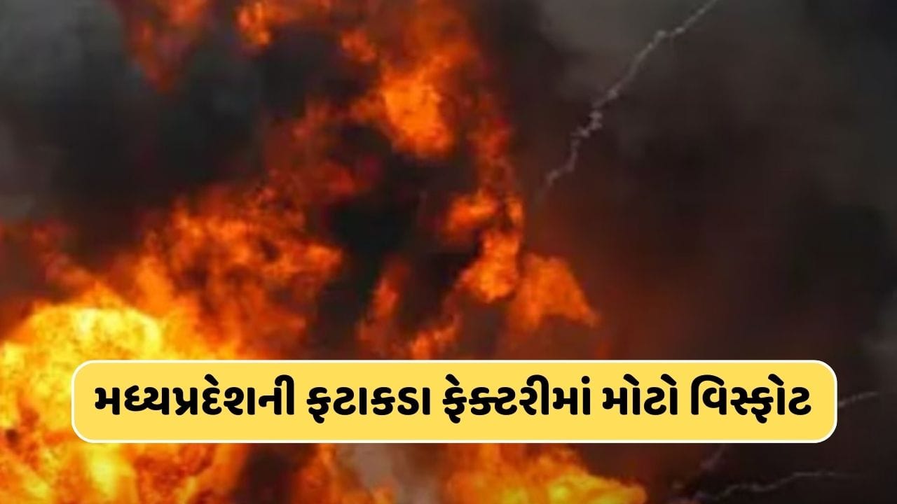 VIDEO: મધ્યપ્રદેશના હરદામાં ફટાકડાની ફેક્ટરીમાં મોટો વિસ્ફોટ, 8ના મોત ...