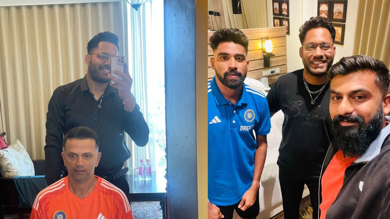 કુલદીપ યાદવે રાજકોટ આવતાની સાથે બદલ્યો લુક, જાણો કોણે આપ્યો આ નવો લુક ...