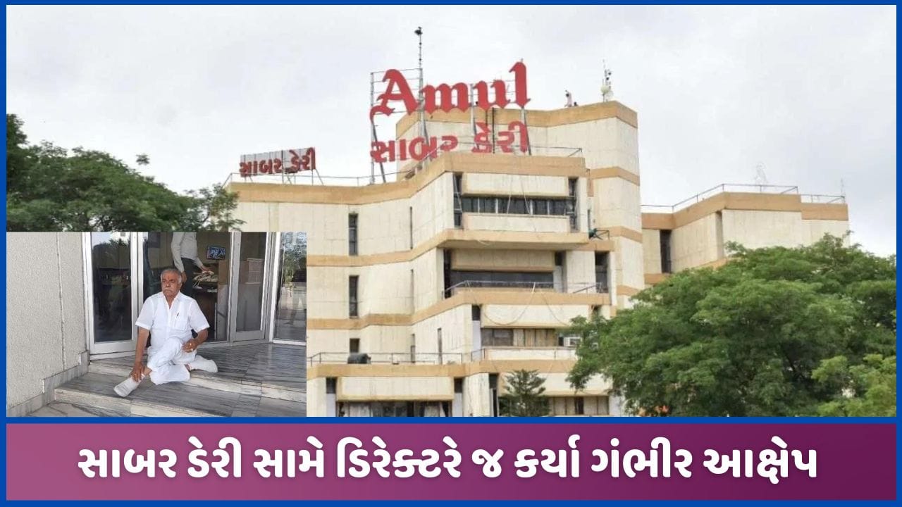 સાબરડેરીના ડિરેક્ટરે ચૂંટણી બાદ કર્યા ગંભીર આક્ષેપો, પગથિયાંમાં બેસી ...
