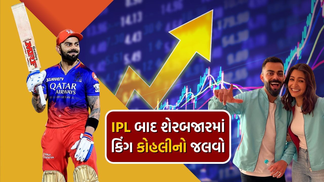 IPL 2024 સાથે Stock Marketમાં પણ વિરાટ કોહલીનો જલવો, લિસ્ટિંગ સાથે 4 ...