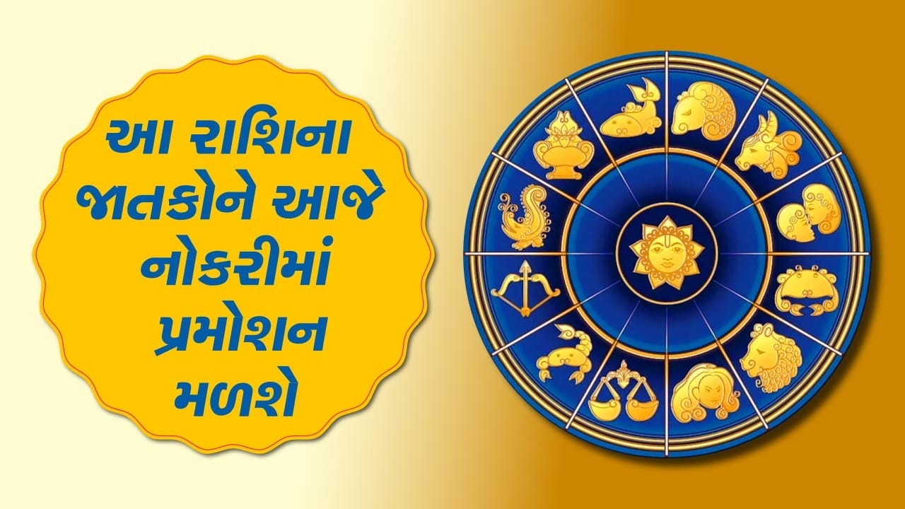 આજનું રાશિફળ વીડિયો: આ રાશિના જાતકોને આજે નોકરીમાં પ્રમોશનની સાથે ...