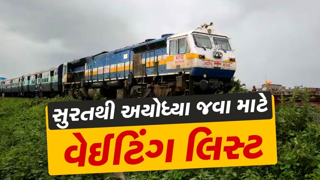 Ayodhya Train Waiting list : અયોધ્યામાં રામ લલ્લાના દર્શન કરવા જવાનો છે ...