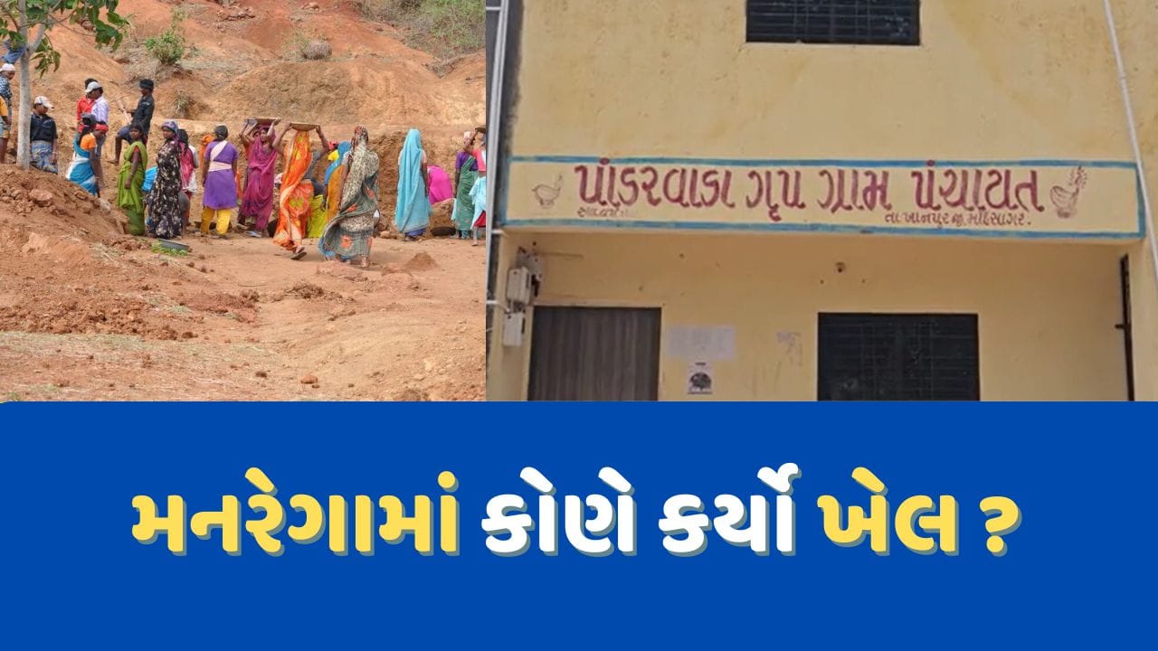 મહિસાગરમાં મનરેગા યોજનામાં કૌભાંડ, શ્રમિકોના સ્થાને JCBથી કામગીરી, વગર ...