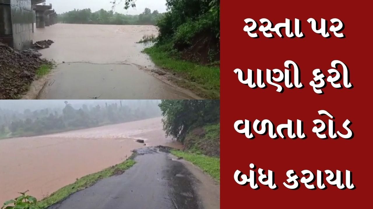 Valsad Rain: ઉપરવાસમાં ભારે વરસાદને લઇ જિલ્લાની તમામ નદીઓ વહી રહી છે બે ...