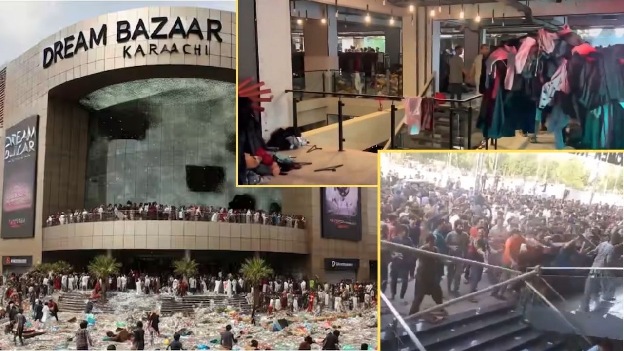 પાકિસ્તાનમાં ઉદ્ઘાટનના દિવસે જ લૂંટાયો મોલ, પાકિસ્તાનીઓએ મિનિટોમાં જ કર્યા મોલના હાલ-બેહાલ ...