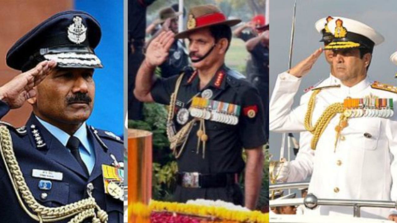 Different Types Of Salutes : એરફોર્સ, આર્મી અને નેવી તમામ અલગ અલગ રીતે ...