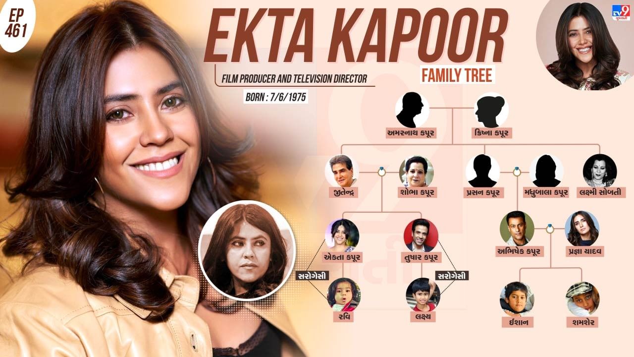 પિતાના એક ઠપકાથી આ રીતે બોલિવુડ સહિત ટેલિવિઝન ક્વિન બની એકતા કપૂર, 1 ...