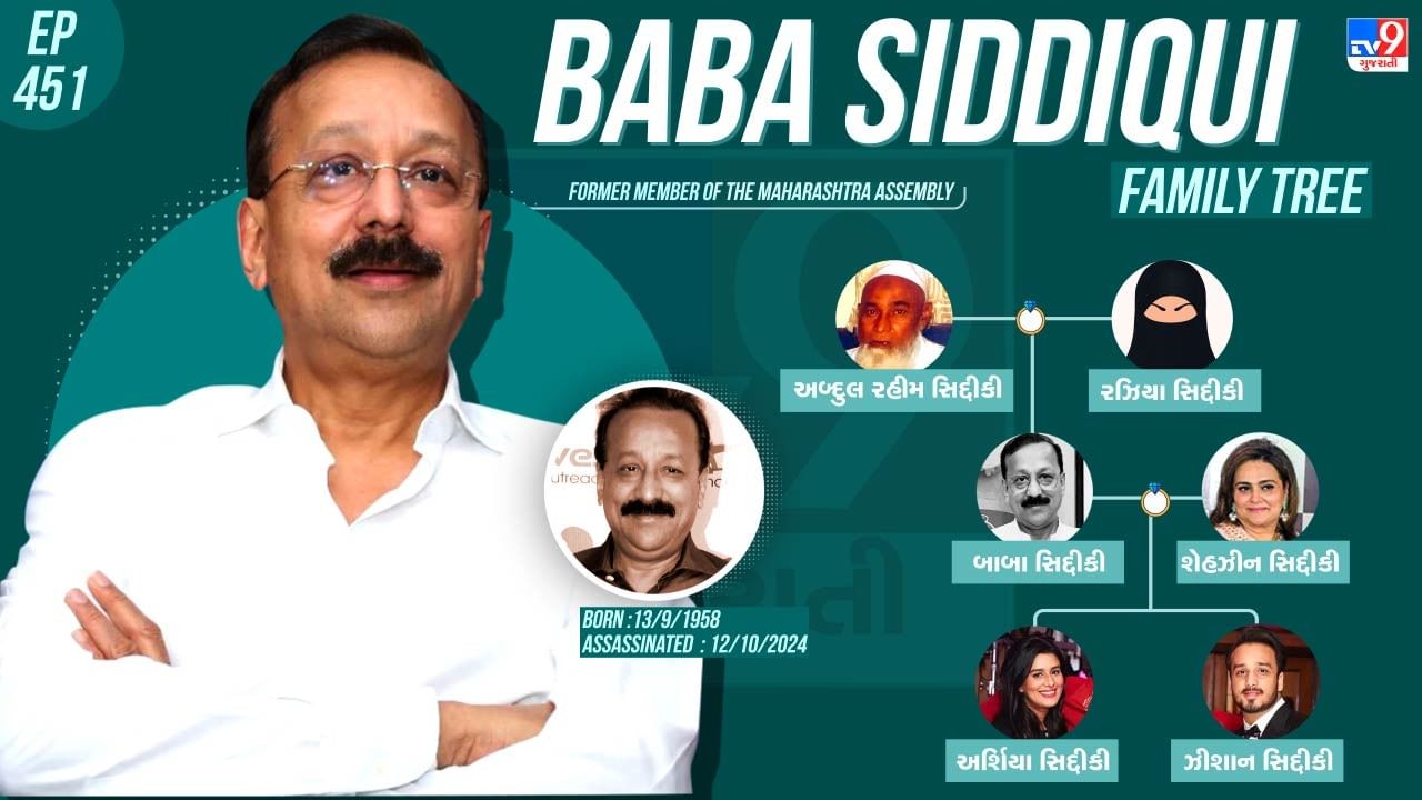 પુત્રી ડોક્ટર અને પુત્ર કોંગ્રેસના ધારાસભ્ય, બાબા સિદ્દીકીનું રાજકારણથી ...