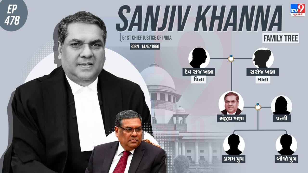 પિતા જજ, માતા લેકચરર, કાકા જજ, આવો છે 51માં મુખ્ય ન્યાયાધીશ સંજીવ ...
