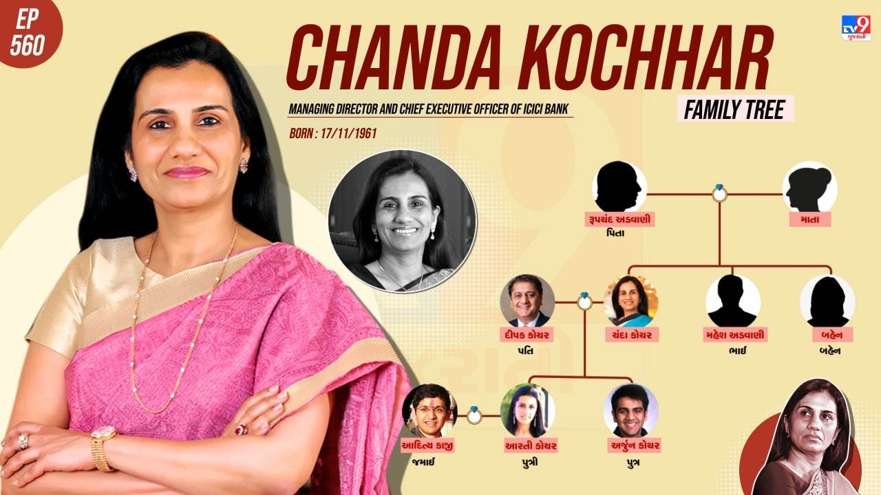 ICICIની શક્તિ શાળી CEO રહી ચૂકેલી ચંદા કોચરના પરિવાર અને પર્સનલ લાઈફ વિશે જાણીએ - Gujarati News ...