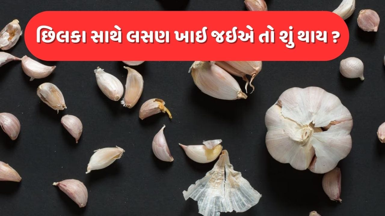 Garlic Without Removing Peels : છિલકા સાથે જ લસણ ખાઇએ તો શું થશે ? જાણો ...