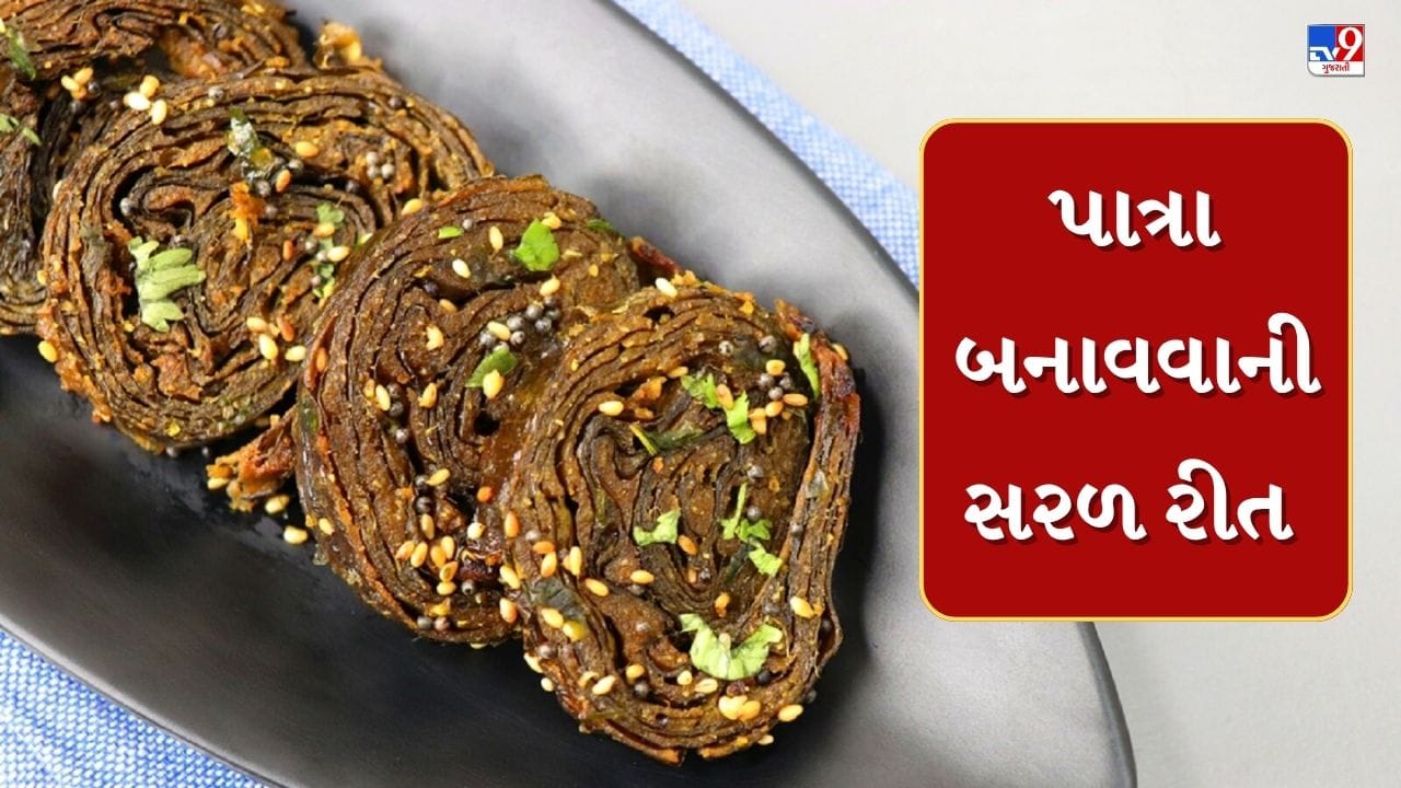 Patra Recipe : ગુજરાતના ફેમસ અળવીના પાત્રા ઘરે બનાવો, આ રહી સરળ રેસિપી ...