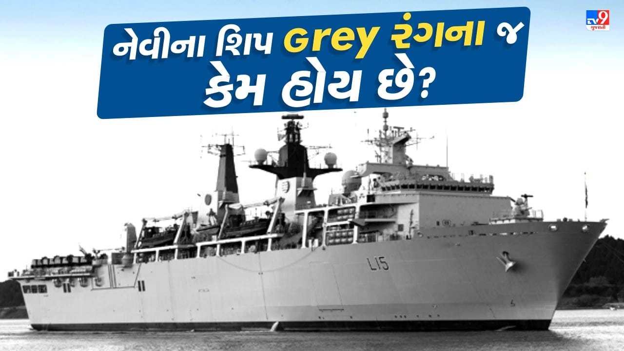 Knowledge : નેવીના જહાજો ફક્ત Grey રંગના જ કેમ હોય છે ? આ પાછળ છે ...